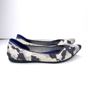 Rothy's | Shoes | Rothys Ash Grey Camo Points Size 7 | Poshmark